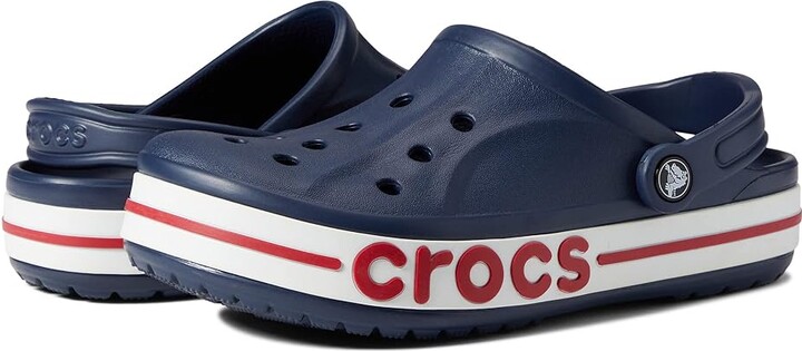 Crocs Bayaband Clog (Navy/Pepper) Shoes - ShopStyle