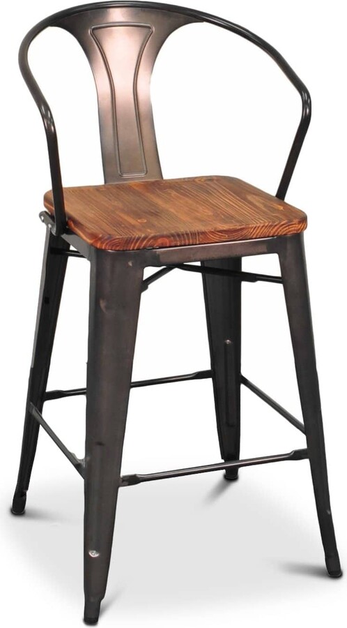 NPD Grand Metal Counter Chair - SET OF 4 - ShopStyle