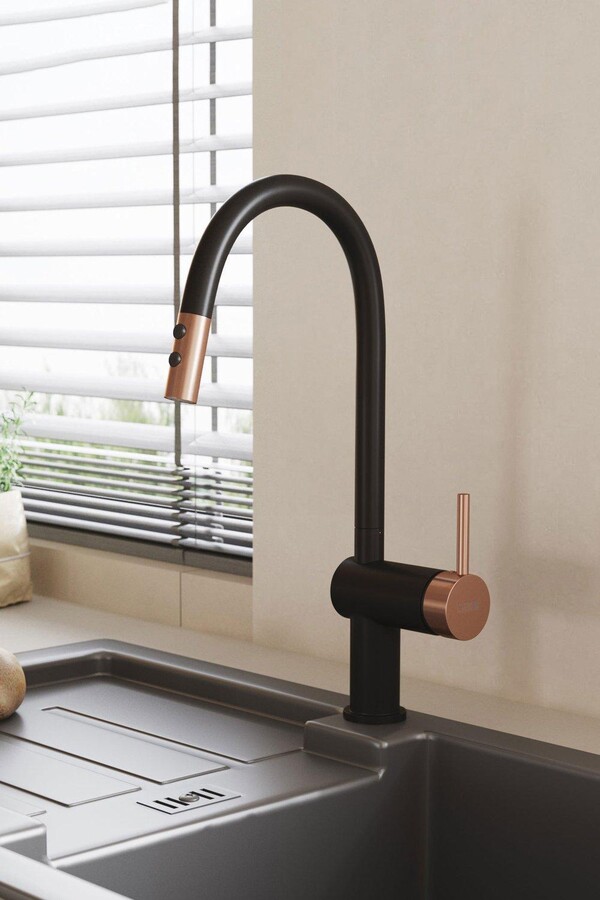 Living and Home Pull Out Single Lever Mono Kitchen Faucet - ShopStyle ...