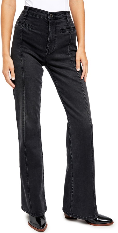 Free People Firecracker High Waist Flare Jeans - ShopStyle