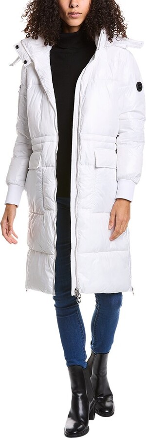 Noize Reo Long Puffer Coat - ShopStyle