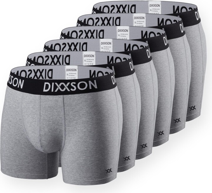 DIXXSON Men's Boxers - Grey - XL - ShopStyle