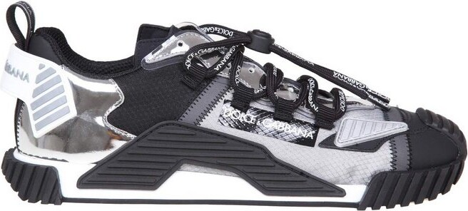 Dolce & Gabbana NS1 Logo Patch Sneakers - ShopStyle Trainers & Athletic ...