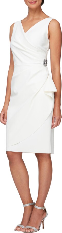 Alex Evenings Side Ruched Cocktail Dress - ShopStyle