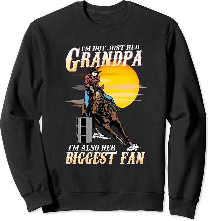 Barrel Racing Rodeo & Horseback Riding I'm Not Just Her Grandpa I'm ...