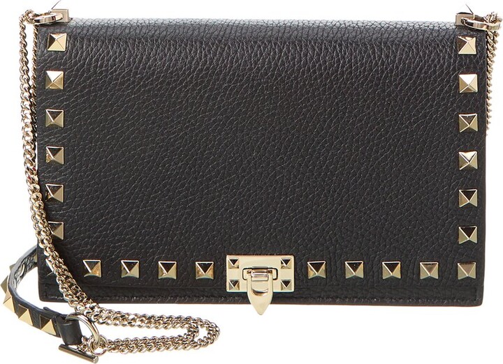 Valentino Rockstud Grainy Leather Crossbody - ShopStyle