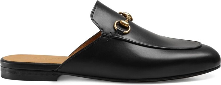 Gucci Princetown Horsebit leather mules - ShopStyle