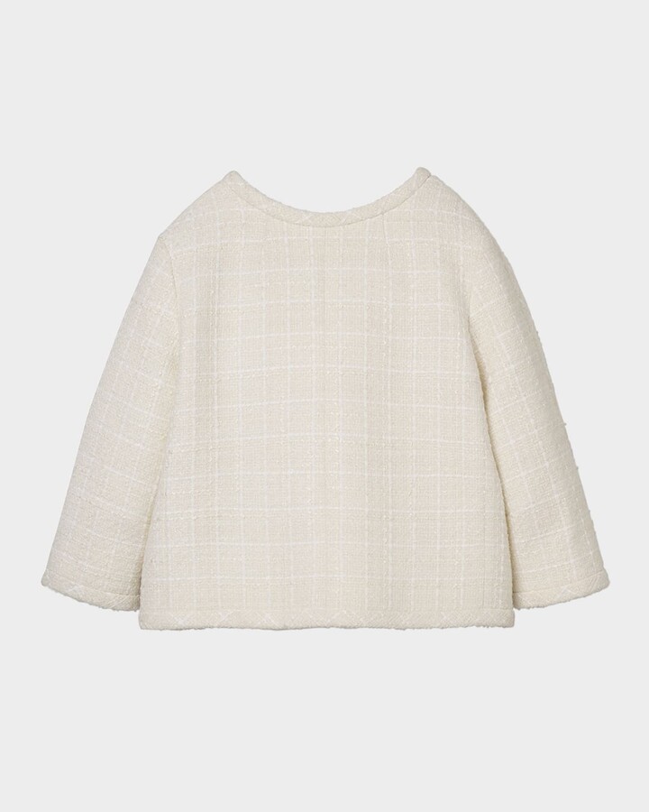 Marc Jacobs Tweed Backwards Lady Jacket - ShopStyle