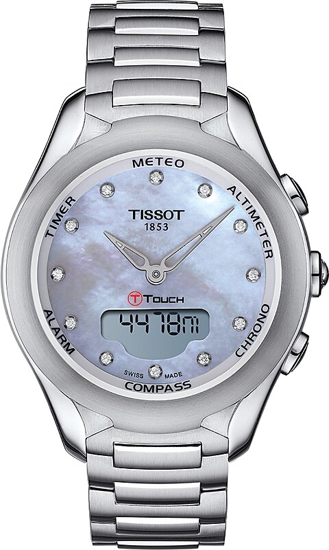 Tissot T-Touch Solar Watch, 39.5mm - ShopStyle