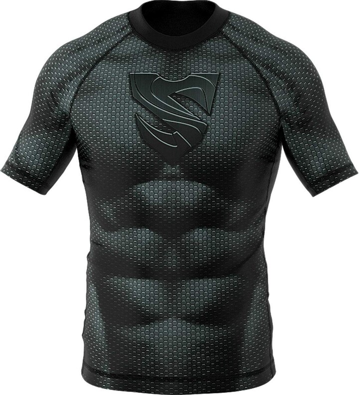 SMMASH Men's Short Sleeve Rashguard - ShopStyle Activewear Shirts