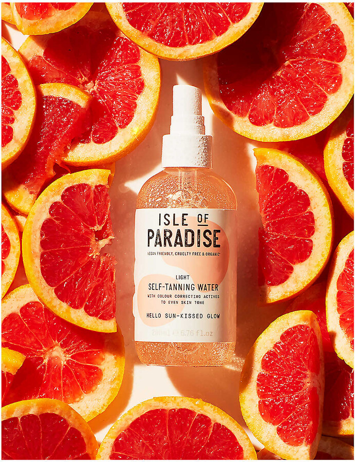 Isle of Paradise Light self-tanning water 200ml - ShopStyle Sun ...