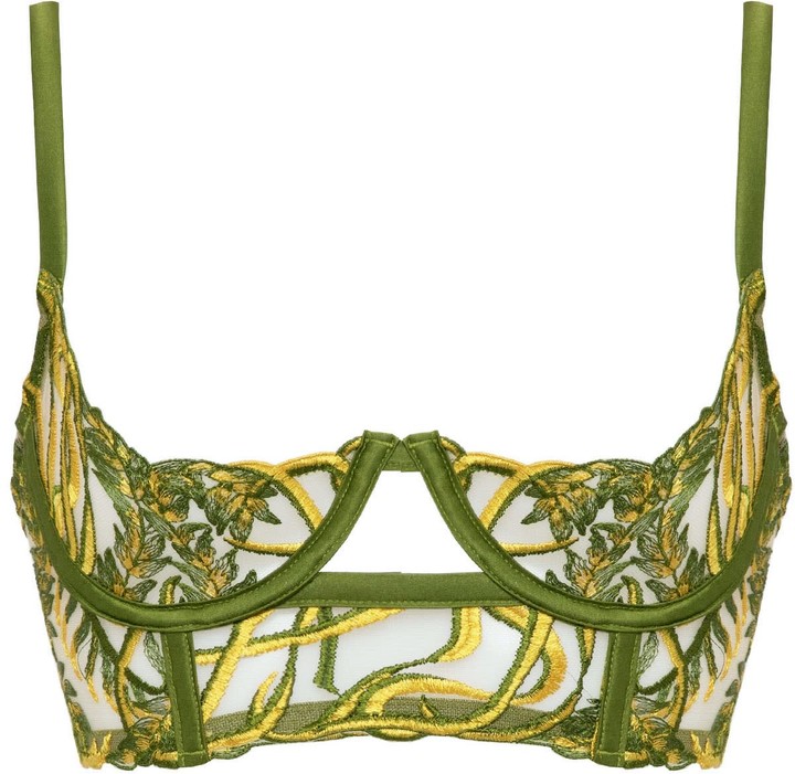 Studio Pia Sirena Quarter Cup Bra - ShopStyle