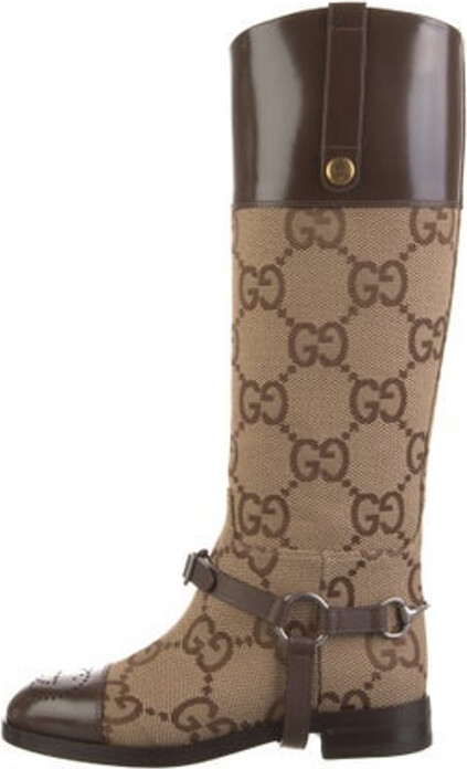 Gucci Knee High Boots - ShopStyle