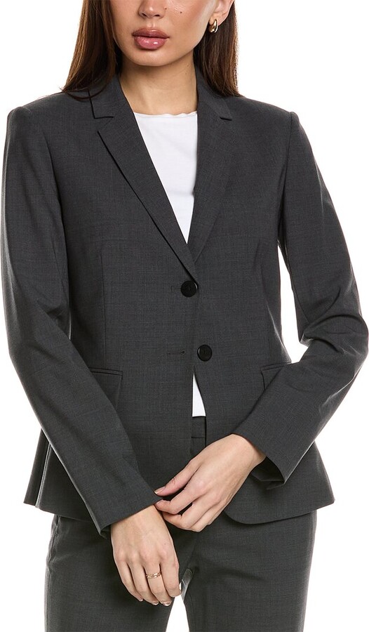 Theory Wool-Blend Carissa Jacket - ShopStyle Blazers