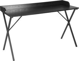 NINEDIN Small Computer Desk for Home Office Activity Table Writing ...