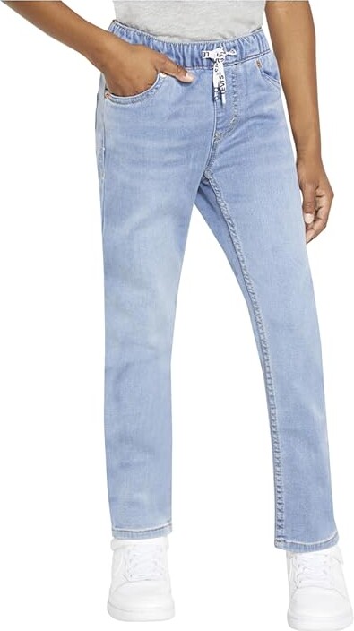 Levi's(r) Kids Skinny Fit Elastic Waistband Jeans (Little Kids ...