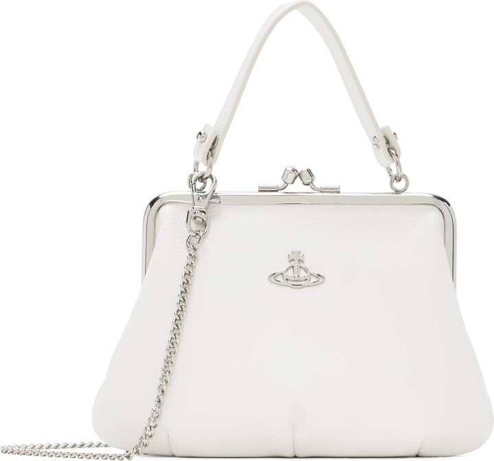 Vivienne Westwood White Granny Frame Bag - ShopStyle