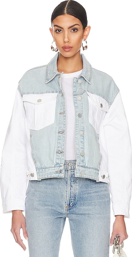 Blank NYC Colorblock Denim Jacket - ShopStyle