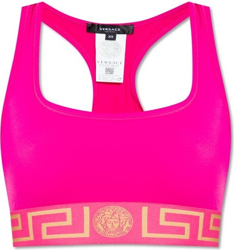 Versace Medusa Motif Scoop-Neck Bra - ShopStyle Hosiery