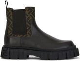 Fendi Force Panelled Chelsea Boots - ShopStyle