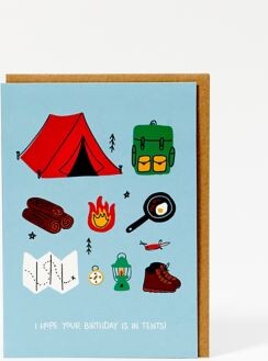 Camping Themed Birthday Card - ShopStyle