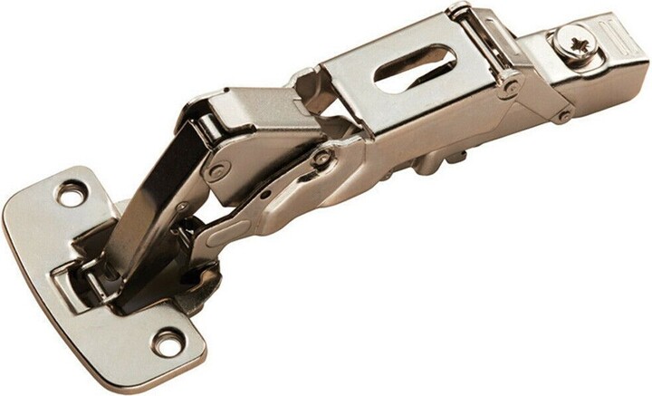 Loops Soft Close Cupboard Hinges 170 Degree Opening Angle Bright Nickel ...