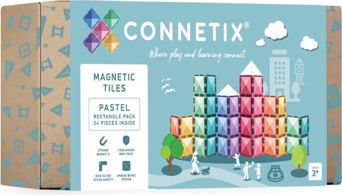 Connetix Tiles Pastel Rectangle Pack Play Set - ShopStyle Games & Puzzles