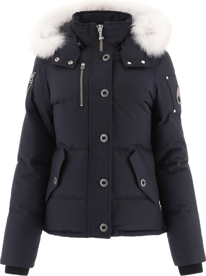 Moose Knuckles 3Q Fur-Trim Hooded Jacket - ShopStyle Coats