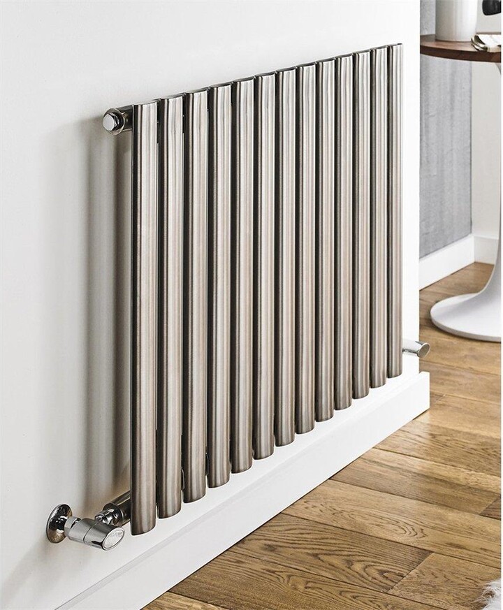 Clifton Stainless Horizontal Single Panel Radiator 600mm (H) x 1500mm ...