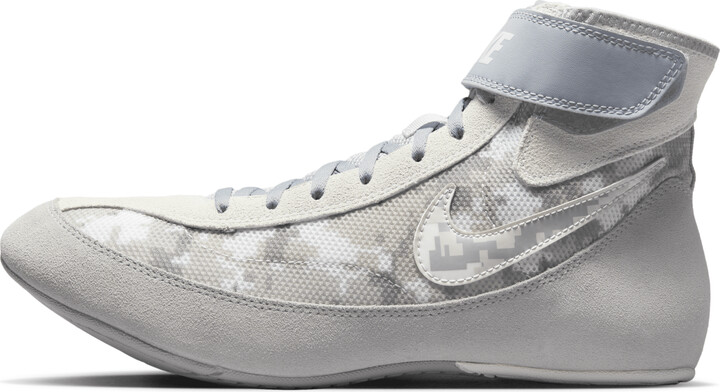 Nike Men's SpeedSweep 7 Wrestling Shoes in Grey - ShopStyle Performance ...