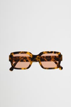 Monokel Eyewear Apollo Orange Solid Lens Sunglasses - ShopStyle