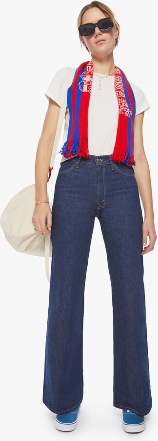Mother The Hustler Roller Bonafide Heel - ShopStyle Flare Jeans