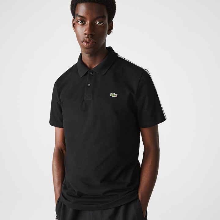 Lacoste Men's Lettered Band Ultra-Lightweight Cotton Polo - ShopStyle