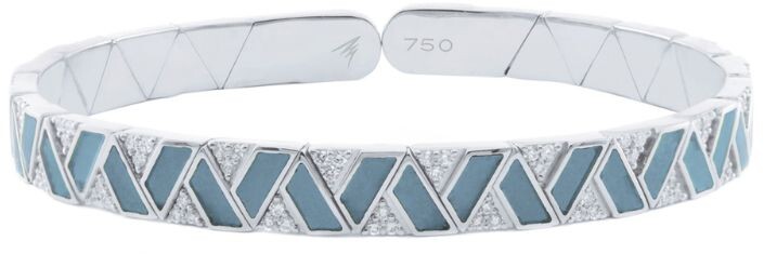 Alessa White Gold And Diamond Elixir Fantasy Binary Bracelet - ShopStyle