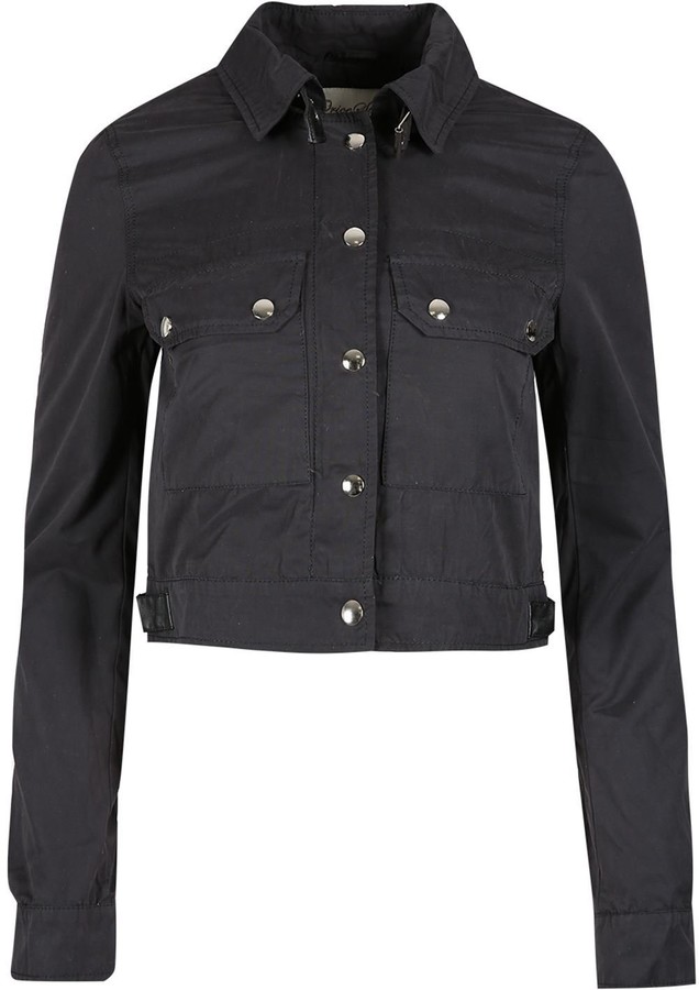 Fashion Star Womens Button Down Long Sleeve Collared Front Pockets Coat ...