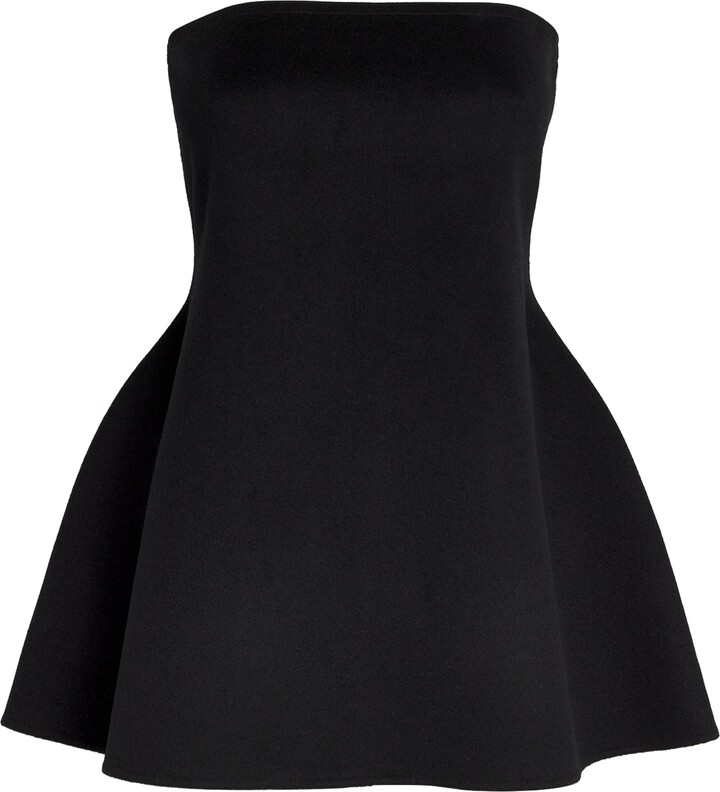 Róhe Peplum Bustier Top - ShopStyle