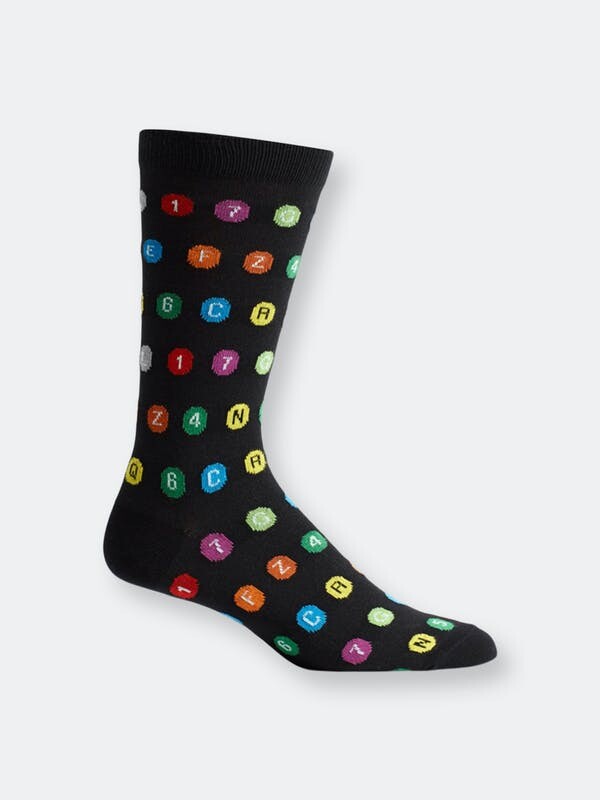 Ozone Socks MTA Subway Route Symbols Sock - Black - ShopStyle
