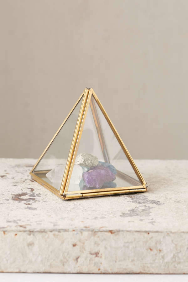 Magical Thinking Pyramid Mirror Box - ShopStyle Home & Living