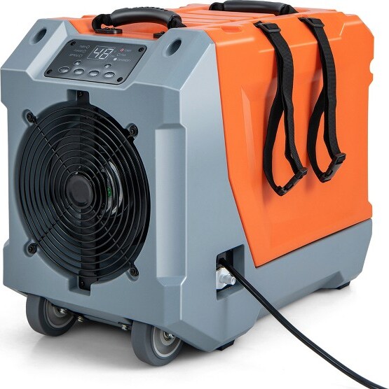 Costway 180 PPD Commercial Dehumidifier Crawl Space Dehumidifier with ...