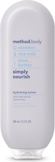 Method Products Simply Nourish Body Lotion Milk, Coconut & Shea - 13.5 ...