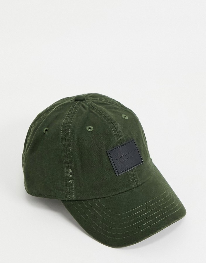 Criminal Damage Dalston cap in olive green - ShopStyle Hats