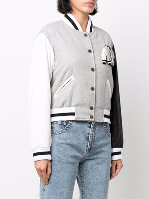 Opening Ceremony Jacket Motif Varsity Jacket - ShopStyle