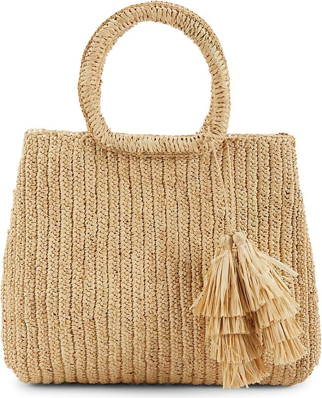 Mar y Sol Lauren Raffia Tote - ShopStyle