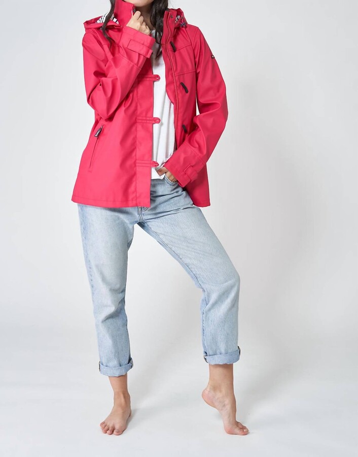 Batela Rain Jacket In Raspberry - ShopStyle