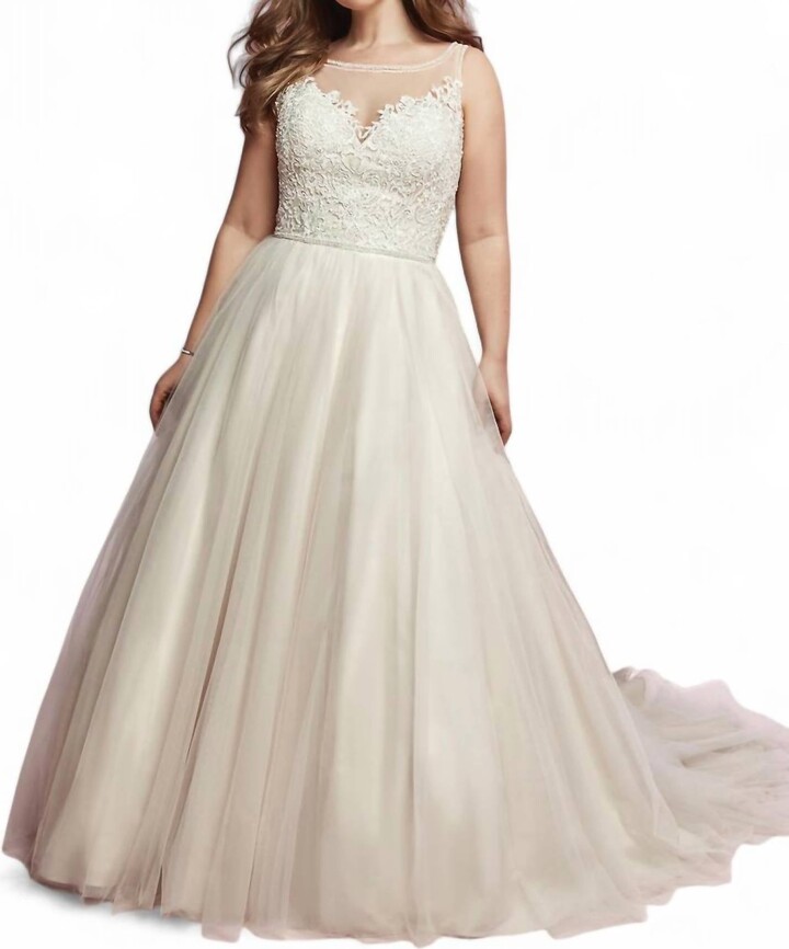 Rebecca Ingram Eliza Wedding Gown In Ivory - ShopStyle Party Dresses