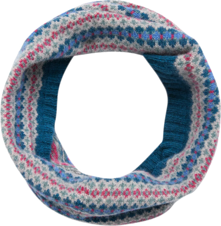Celtic & Co. Fair Isle Lambswool Snood - ShopStyle Scarves & Wraps