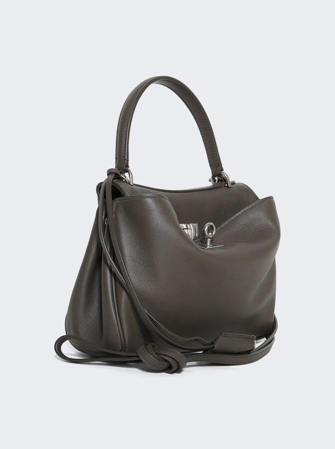 Balenciaga Rodeo Top Hand Mini Bag Khaki - ShopStyle