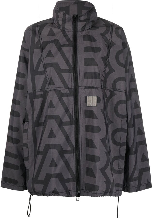 Marc Jacobs Monogram-Pattern Ripstop Jacket - ShopStyle Down & Puffer Coats