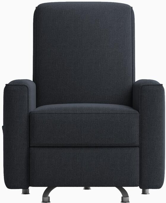 Mixoy Recliner Chair with 360 Degree Swivel, Upholstered Push Back ...