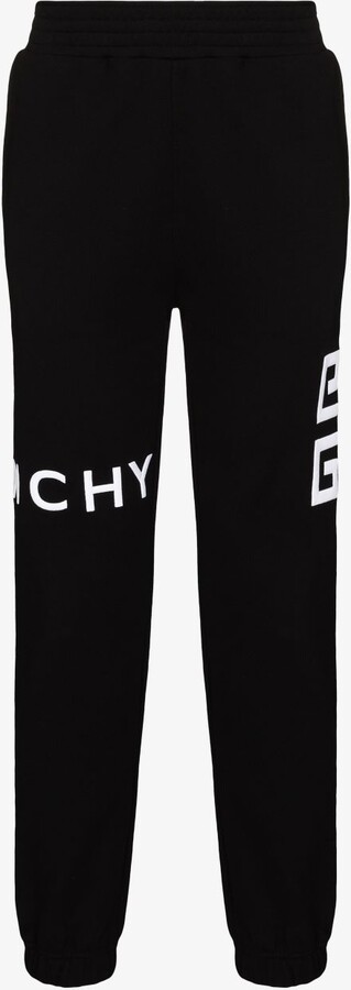 Givenchy Logo Embroidered Cotton Track Pants - ShopStyle Joggers & Sweatpants